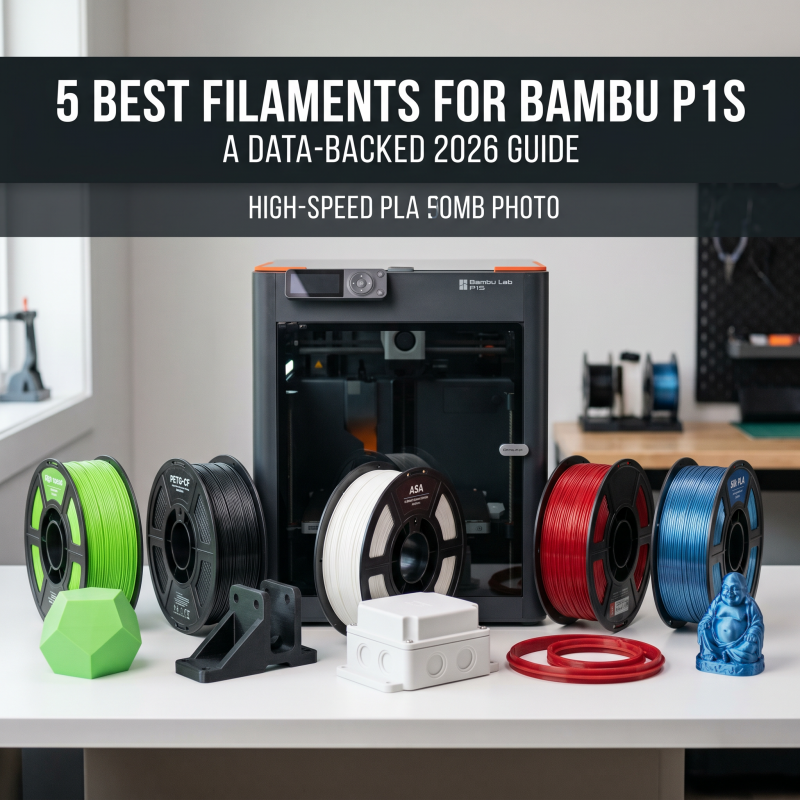5 Best Filaments for Bambu P1S (2026) | SigmaFilament